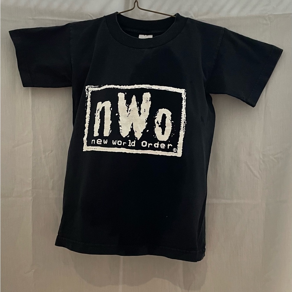 Vintage 1996 Nwo New World Order Logo - Gem